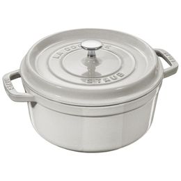 Staub Br&auml;ter LA Cocotte, Tr&uuml;ffeleiche, Metall, 3,8 L, rund, backofengeeignet,Deckel hitzebest&auml;ndig, Kochen, T&ouml;pfe, Br&auml;ter
