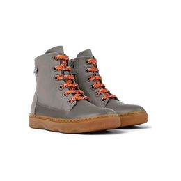 Camper Leder-Boots in Grau - 58% | Gr&ouml;&szlig;e 28 | Kinderstiefel