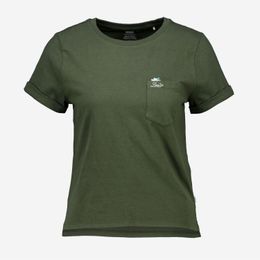 Levi's Khakgr&uuml;nes T-Shirt mit Brusttasche