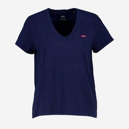 Levi's Dunkelblaues Standard Fit T-Shirt mit V-Ausschnitt