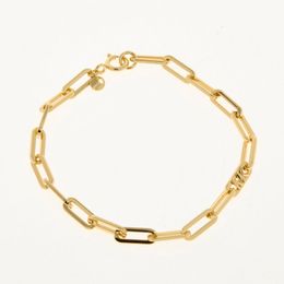 Michael Kors Goldfarbenes Armband aus Sterling Silber