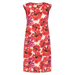 Quiosque Kleid Damen Gr&ouml;&szlig;e 46 pink / rot / schwarz / wei&szlig;