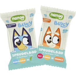 Kinder Badezusatz Badetab Sprudelbad Bluey nanoo kids
