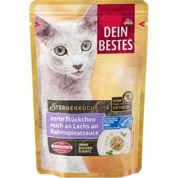 Nassfutter Katze reich an Lachs, Sternenk&uuml;che Dein Bestes