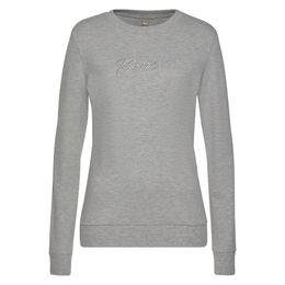 Bench Sweatshirt Damen Gr&ouml;&szlig;e XS/S graumeliert