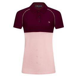 Giorgio Di Mare Poloshirt Damen Gr&ouml;&szlig;e XXL rosa / bordeaux