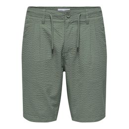 Only & Sons Only & Sons Shorts 'ONLLeo' Herren Gr&ouml;&szlig;e 38 dunkelgr&uuml;n