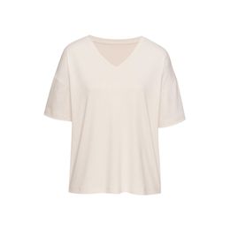 Lascana Schlafshirt Damen Gr&ouml;&szlig;e XS beige
