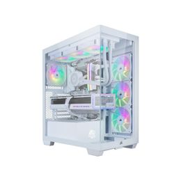 XMX Performance Gamer PC II - White Edition - RTX 5070 - Core Ultra 9-285K - 1 TB NVMe - 32GB RAM