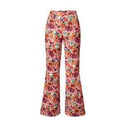 French Connection Hose 'BRENNA HARRIE' Damen Gr&ouml;&szlig;e 40 gr&uuml;n / orange / pink / wei&szlig;