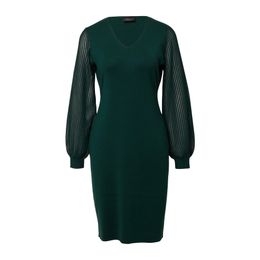 s.Oliver Kleid Damen Gr&ouml;&szlig;e 48 dunkelgr&uuml;n Winterkleid