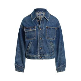 Polo Ralph Lauren Jacke Damen Gr&ouml;&szlig;e S blue denim