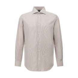 Boggi Milano Hemd Herren Gr&ouml;&szlig;e XL/XXL beige / hellbeige