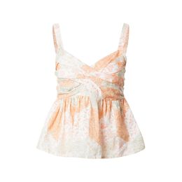 Dorothy Perkins Top Damen Gr&ouml;&szlig;e S pastellgr&uuml;n / orange / wei&szlig;