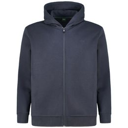 Herren Gro&szlig;e Gr&ouml;&szlig;en | BOSS Sweatjacke mit Stretch Farbe dunkelblau Gr&ouml;&szlig;e: 6XL