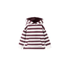 Mango Kids Sweatshirt 'JAMES' Jungen Gr&ouml;&szlig;e 104/110 dunkelrot / wei&szlig;