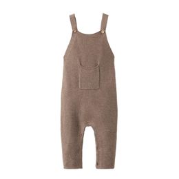 Mango Kids Latzhose 'YORK1' Gr&ouml;&szlig;e 80 schoko