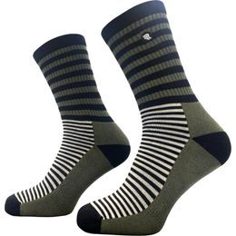 Riding Culture Half Stripe, Socken Unisex
