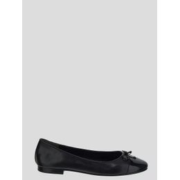 Tory Burch Cap-Toe Ballet - Gr. 7_5 - in Schwarz