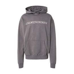 Pegador Sweatshirt 'ALDEN' Herren Gr&ouml;&szlig;e XS anthrazit / wei&szlig;