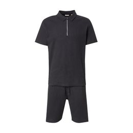 Only & Sons Only & Sons Set: Poloshirt und Shorts 'ONSCAL' Herren Gr&ouml;&szlig;e XS schwarz