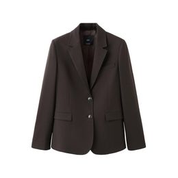 Mango Blazer 'BERGEN' female Brown size XXS