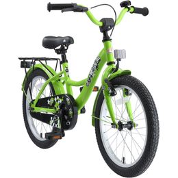 Bikestar Kinderfahrrad "Classic", 27cm, 18 Zoll (45,72cm), gr&uuml;n, Fahrr&auml;der