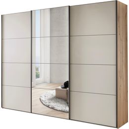 Schwebet&uuml;renschrank Wiemann, B:295cm H:236cm T:67cmbianco, eiche, nachbildung, Schr&auml;nke, "Phoenix, Made in Germany, modernes Design, Highlight,