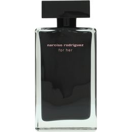 Damen Eau de Toilette "For Her", 100ml, schwarz, Narciso Rodriguez, Parfüms, mit moschusartiger Basis