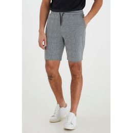Blend Herren Sweatshorts "BHArgus"stone mix, Gr. XXL, kariert, 60% Polyester, 38% Viskose, 2% Elasthan, Hosen, Stoff Shorts mit elastischem Bund und