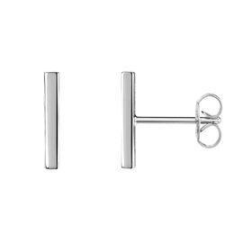 Paar Ohrstecker CELESTA, weiß, Ohrringe, Damen, one-size, Silber 925 (Sterlingsilber)
