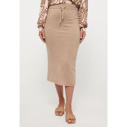 Eterna Damen Strickrock, braun, Gr. L, 30% Kaschmir, 70% Wolle (Merino), R&ouml;cke