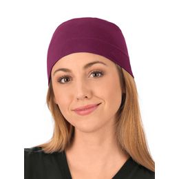 TRIGEMA Damen Strickmütze "TRIGEMA Soft-Cap aus Viskose", rot, Kunstfaser, Mützen