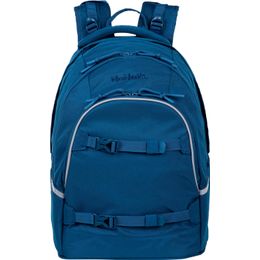 McNeill Jungen Schulrucksack "Milo schwarz", blau, Polyester, Rucks&auml;cke