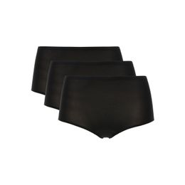 Chantelle Damen Panty "Panty SOFTSTRETCH 3er Pack", schwarz, Obermaterial: 80% Polyamid PA. 20% Elasthan EL., Unterhosen