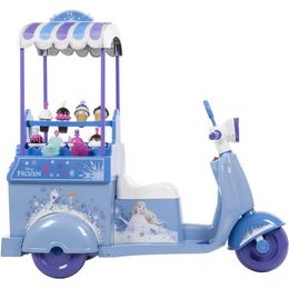 Huffy Elektro-Kinderauto "Disney Frozen Eiswagen 7,2-Volt Batterie-Rollenspielzeug für Mädchen", B:59cm H:100cm T:105cmlila, Elektro-Kinderfahrzeuge