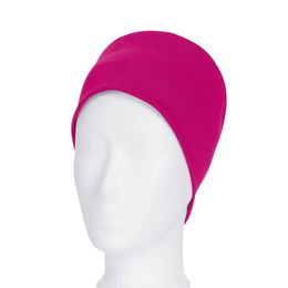 TRIGEMA Jungen Strickmütze "TRIGEMA Soft-Cap aus Viskose", pink, Kunstfaser, Mützen