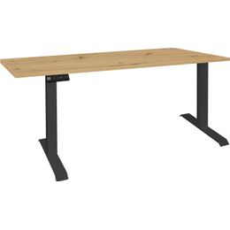 M&auml;usbacher Schreibtisch M&Auml;USBACHER, B:140cm, schwarz, B&uuml;ro, Tische, "Big System Office", Breite 140 cm, elektrisch h&ouml;henverstellbar