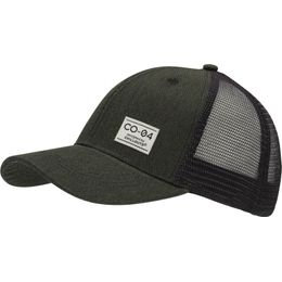 Chillouts Herren Baseball Cap "Denver Hat", grau, unifarben, Baumwolle, Kunstfaser, Caps, mit luftdurchlässigem Netzrücken & stylischem Logo-Patch