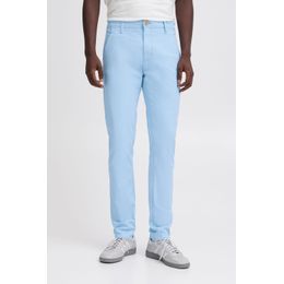 Blend Jungen Chinohose "BHNatan"blau bell, Gr. 38, unifarben, Web, 98% Baumwolle, 2% Elasthan, Hosen, Chinohose Slim Fit mit G&uuml;rtelschlaufen