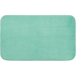 G&ouml;zze Badematte G&Ouml;ZZE, H:18mm, gr&uuml;n, Polyester, Badematten, "Rio Premium", Badteppich, Uni Farben, waschbar, rechteckig & rund erh&auml;ltlich