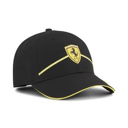 Puma Jungen Flex Cap "Ferrari Race Baseballcap Jugendliche", schwarz, unifarben, Obermaterial: 100% Polyester; Futter Vorderteil: 100% Polyester;