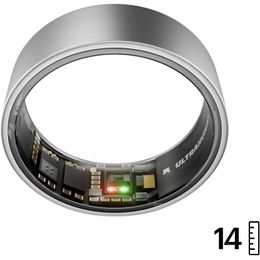 ULTRAHUMAN Activity Tracker "Ring AIR Rose Gold - Size 14"grau, raw titanium, Fitnesstracker