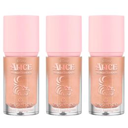 Essence Kinder Highlighter "Disney Alice in Wonderland liquid highlighter", 12mlgrin, glow, Teint-Kosmetika