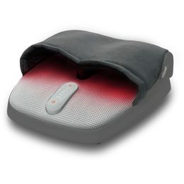 Medisana Fußmassagegerät "FM 885", grau, Kunststoff, Polyester, B:37,5cm H:17,7cm T:40,2cm, Massagegeräte, Shiatsu- und Kompressionsmassage, 3