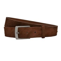 AnnaMatoni Herren Lederg&uuml;rtel "AnnaMatoni Herren Lederg&uuml;rtel Zeitloses Design G&uuml;rtel 3,5cm"braun 650, Gr. 90, 100% Leder, G&uuml;rtel
