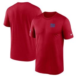 Nike Damen T-Shirt "Nike T-Shirt New York Giants Nike Small Logo", rot, Gr. S, 100% Polyester, Shirts