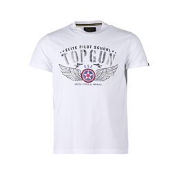 Top Gun Herren T-Shirt "TG25010", wei&szlig;, Gr. XL, Obermaterial: 100% Baumwolle, Shirts