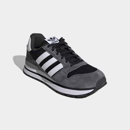 Damen Sneaker "ZX 600", adidas originals, Gr. 47core schwarz, cloud wei&szlig;, carbon, Leder, Textil, Schuhe