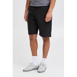 Sweatshorts Blend "BHCASPER", Herren, Gr. L, US-Größen, schwarz, Sweatware, 60% Baumwolle, 40% Polyester, Strukturmuster, Basic, schmal normal, Hosen Sweatshorts, Gemütliche Shorts in Waffle-Optik